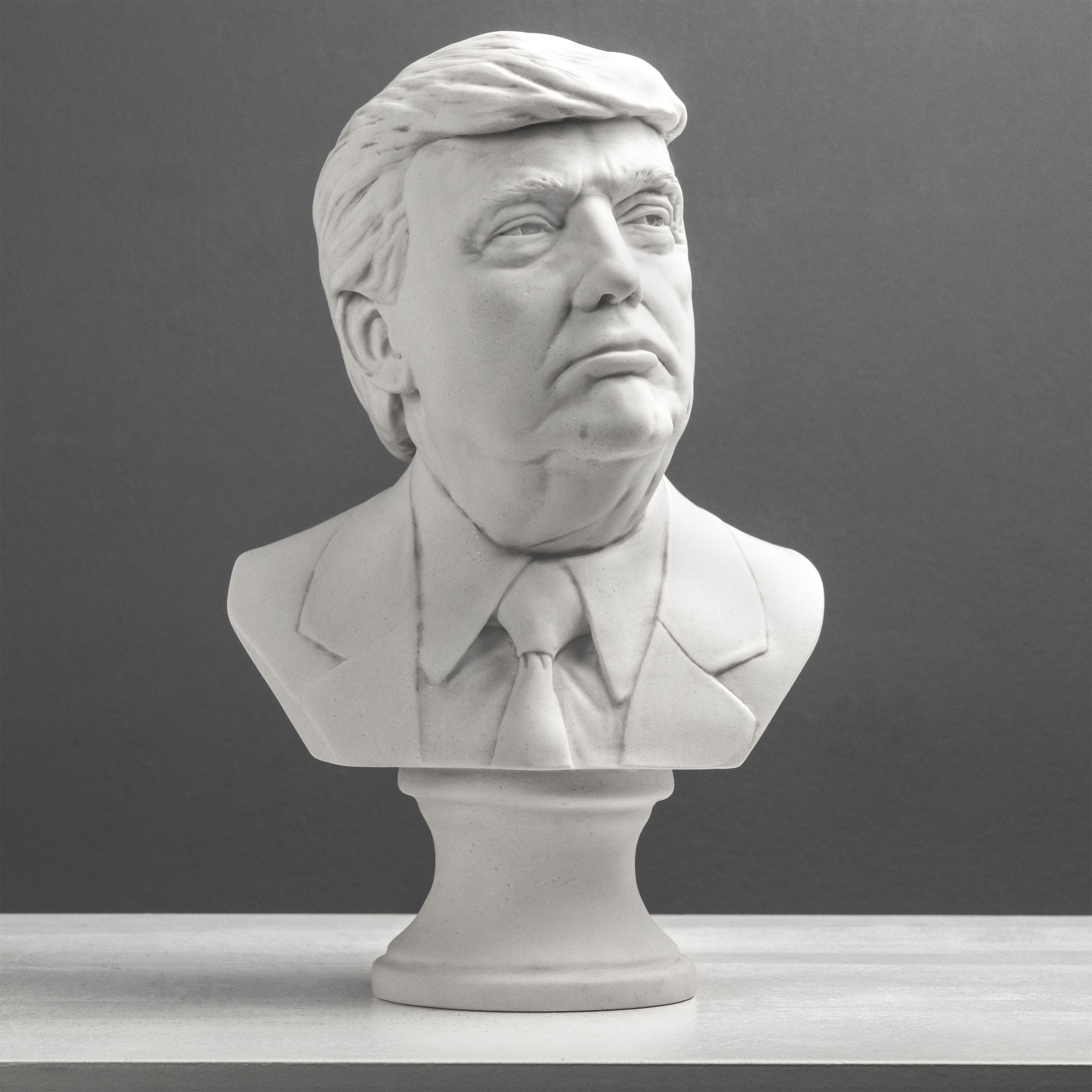 Donald Trump Bust marble statue businessman 45th US president decor ...