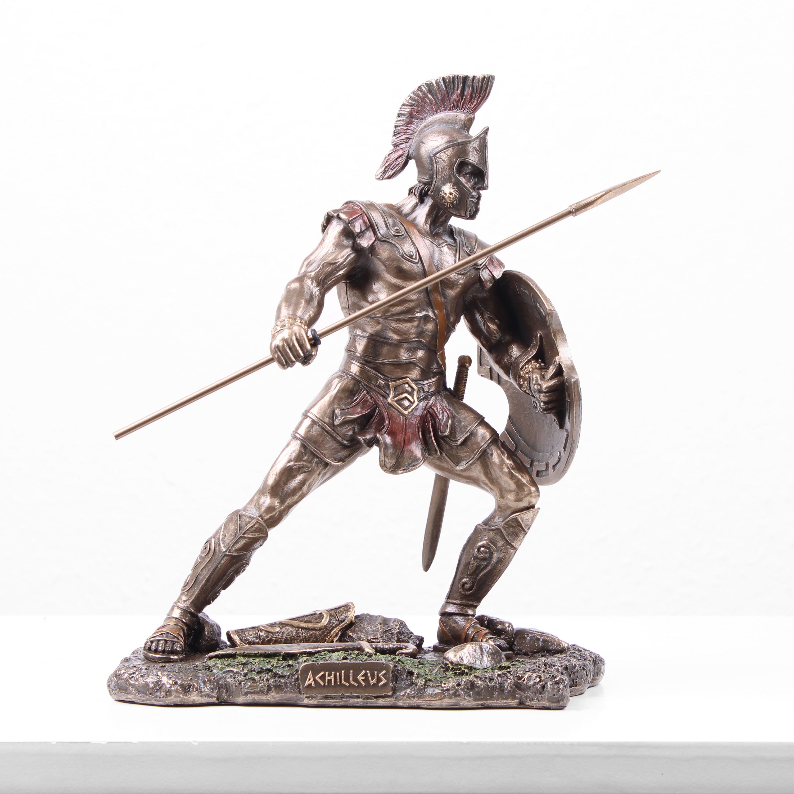 Achilles Sculpture Greece Museum A Heroon In The Nature National