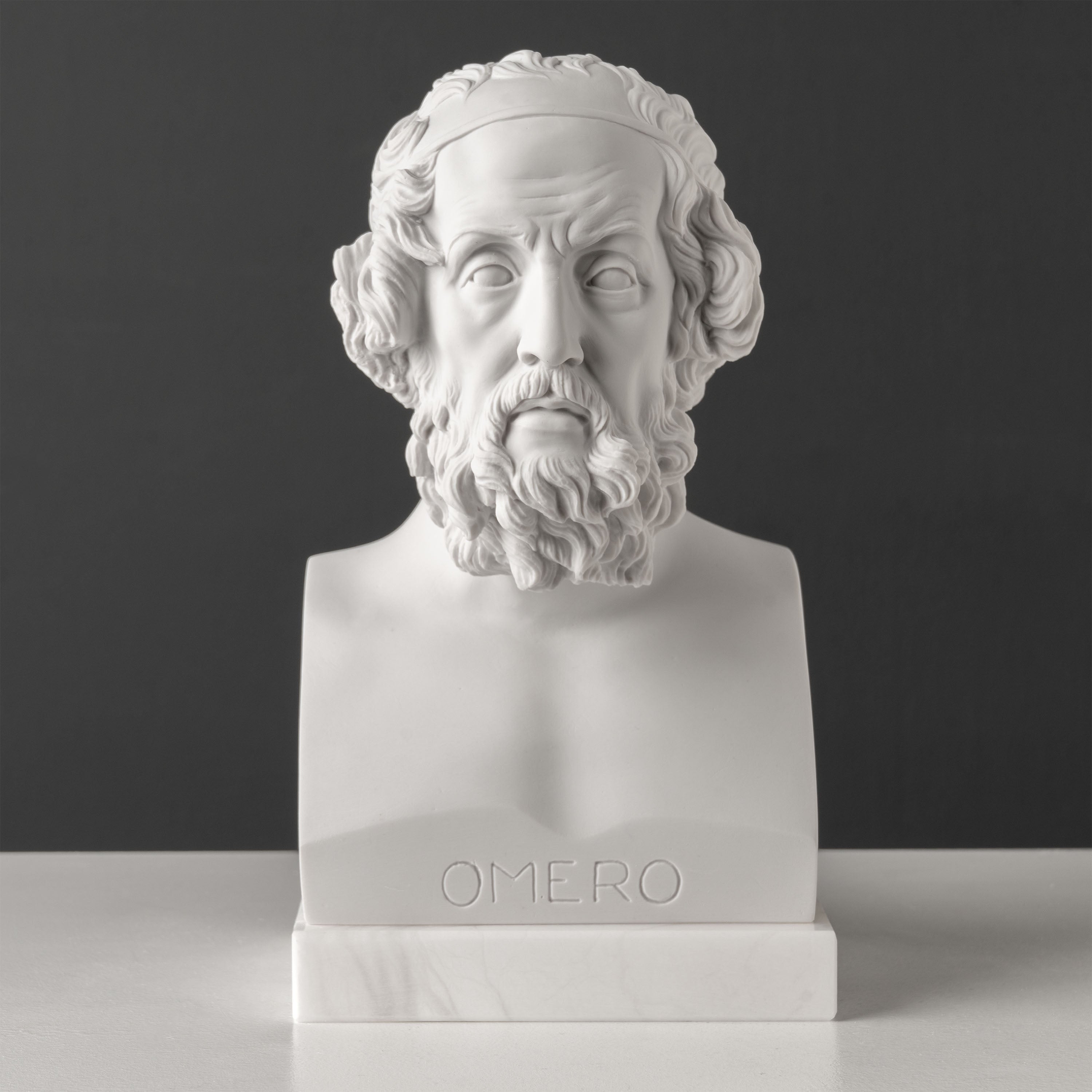 Homer Bust Sculpture (Father of Greek Epic & Mythology) – The Ancient Home