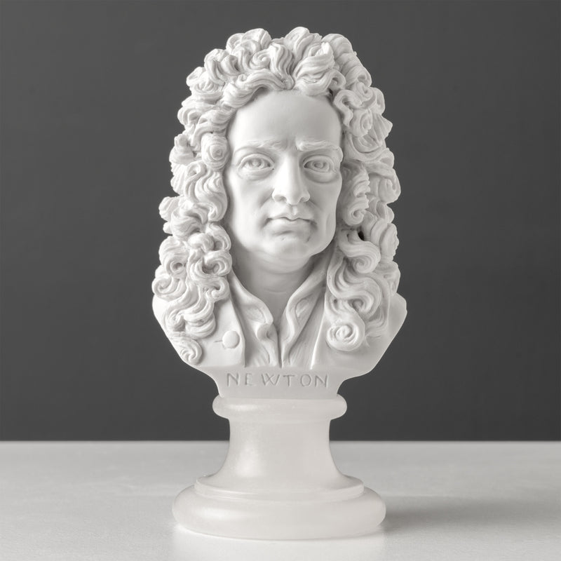 Isaac Newton Bust Sculpture (Father of Classical Physics) – The Ancient ...