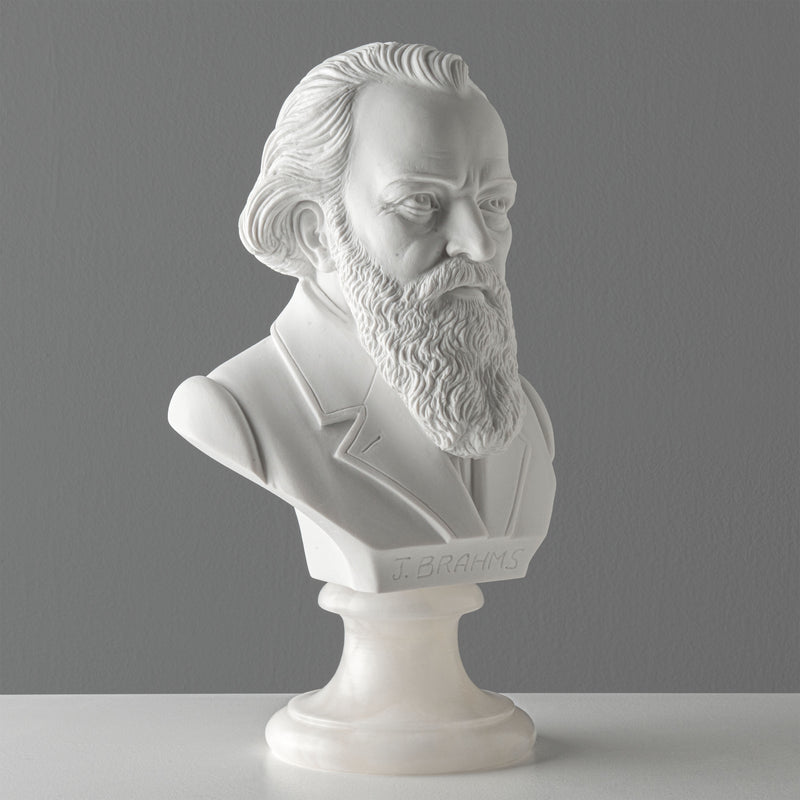 Johannes Brahms Bust Sculpture — Romantic Composer Statue – The Ancient ...
