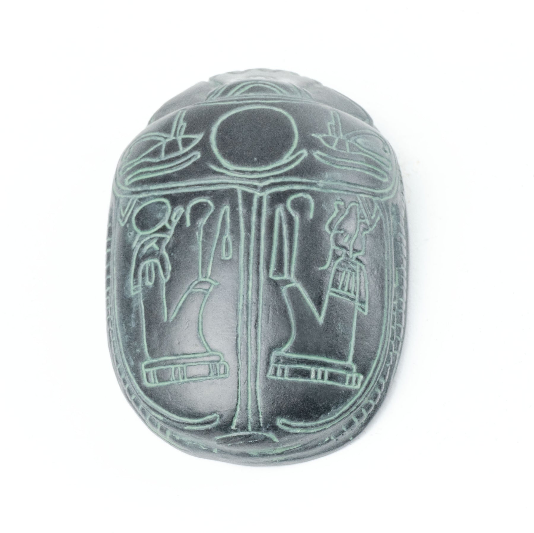Egyptian Scarab Sculpture (Symbol of Immortality) gift museum replica ...