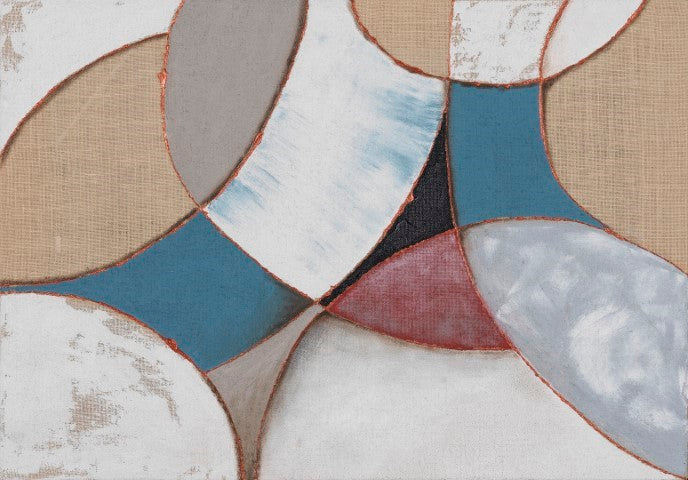 Cross of Colors Contemporary Fresco made with mixed techniques – The ...