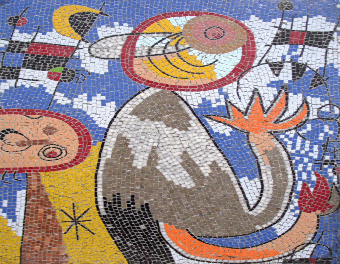 Road to Faith Contemporary Mosaic marble stone handmade Roman custom ...