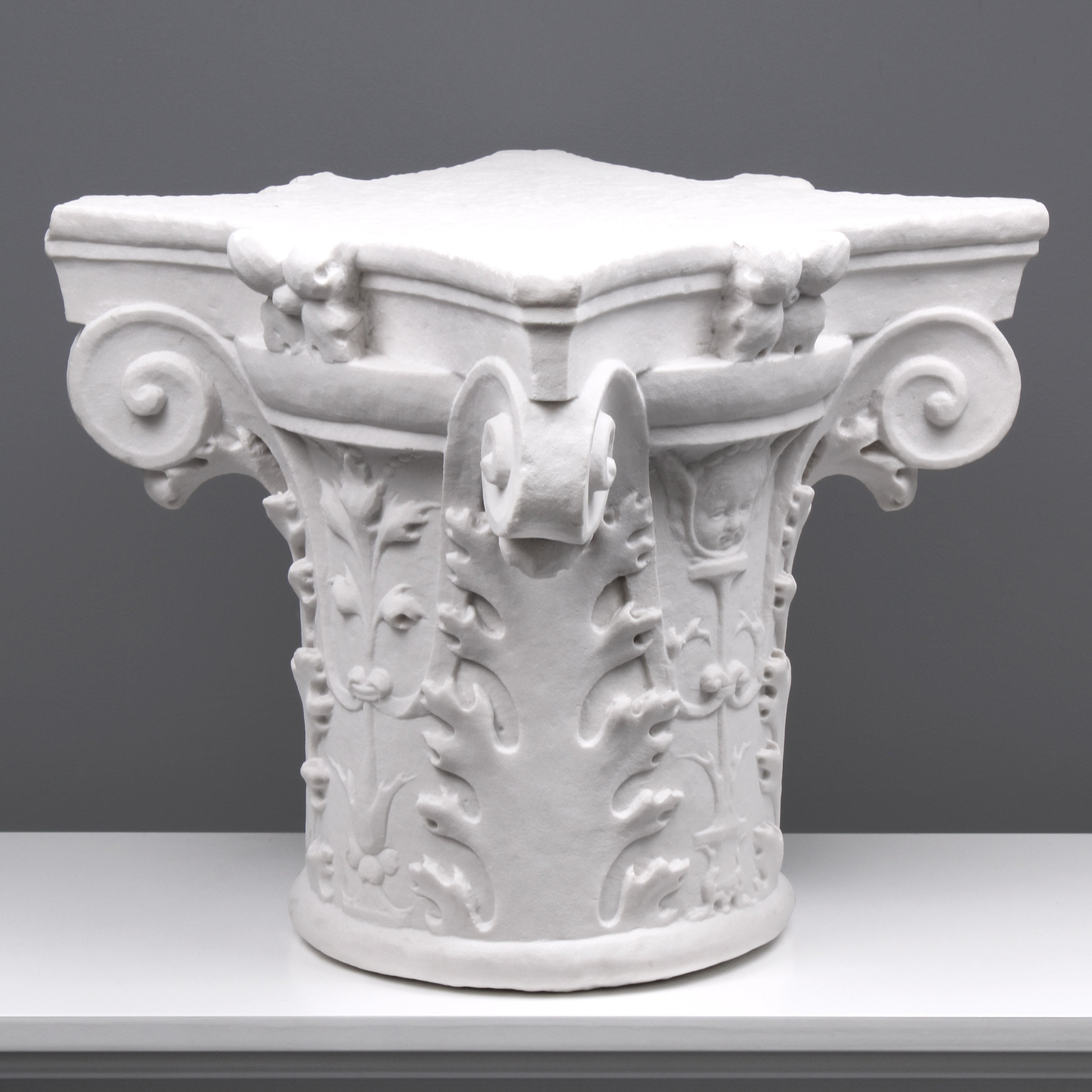 Tuscan Column Capital marble Greek Roman large luxury home decor – The ...