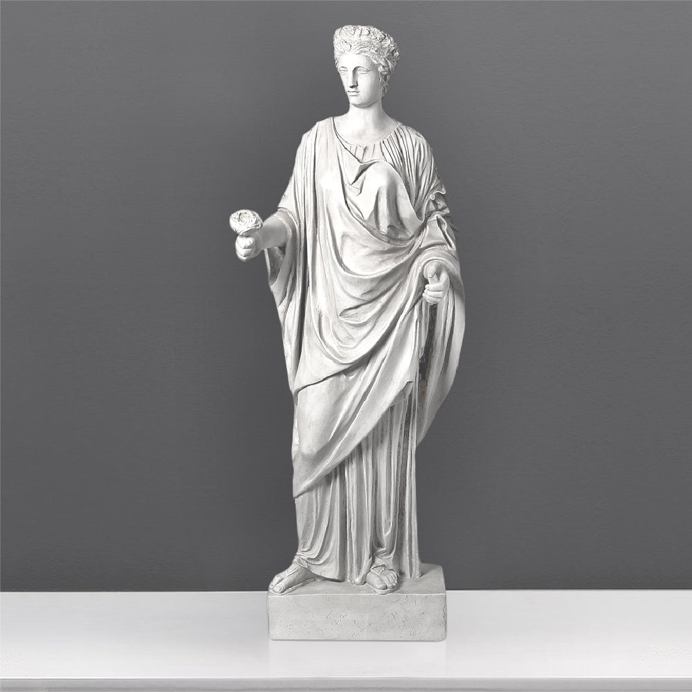 Venus with Rose Life-size Statue (Large) marble sculpture Greek Roman ...